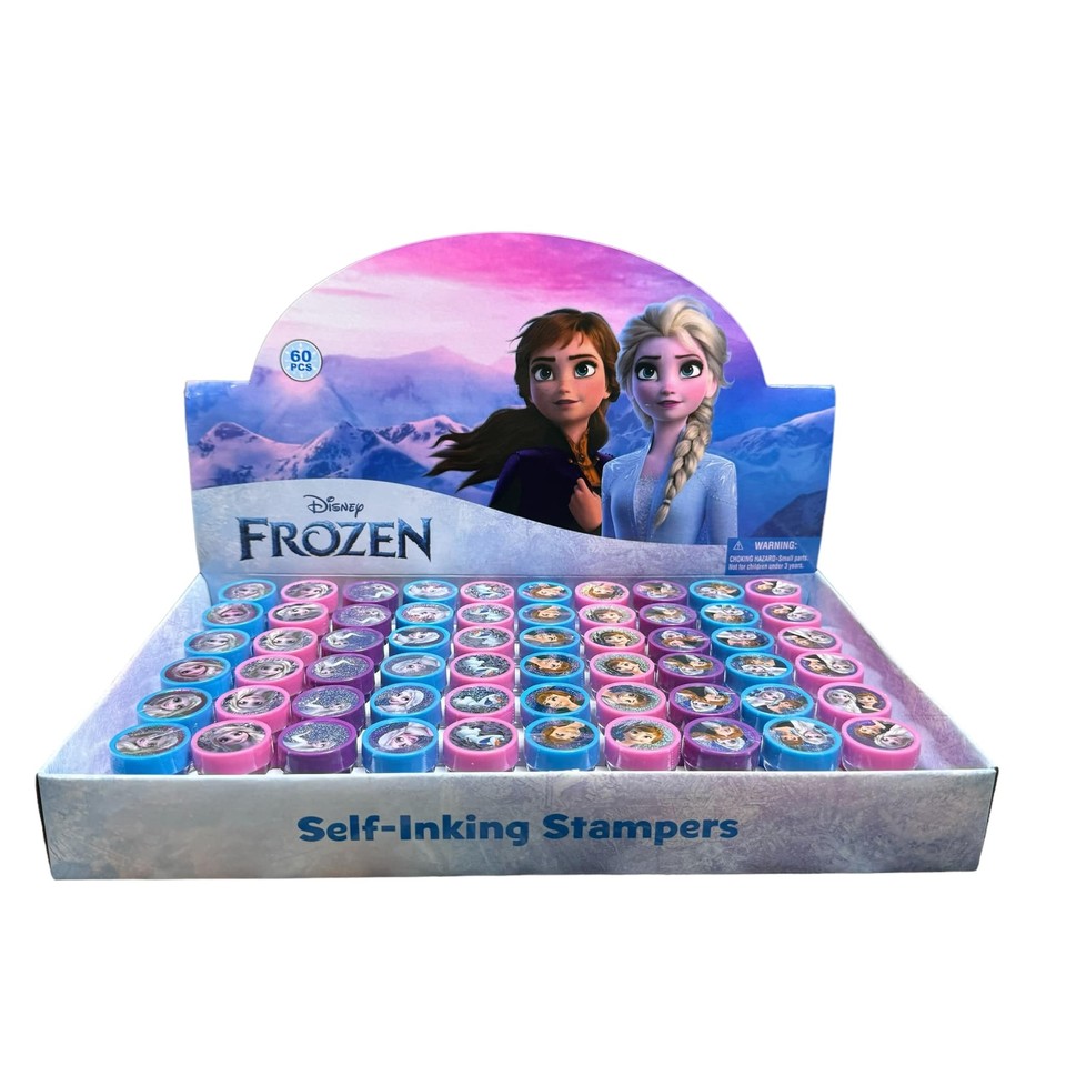Disney Frozen Elsa Self Ink Stamps Birthday Party Favors Gift Bag ...