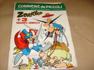 VINTAGE 1970 COMIC BOOK Corriere dei Piccoli - Italy - Italian - Smurfs ...