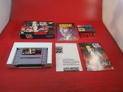 Cool World (Super Nintendo SNES) COMPLETE w/ Box manual game WORKS! | eBay