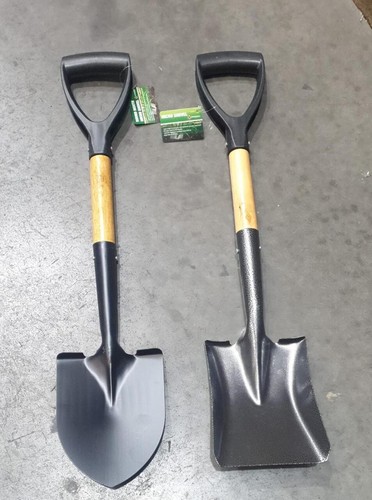 Short Handle Shovel Round Head Micro Steel Head Mini Small Spade ...