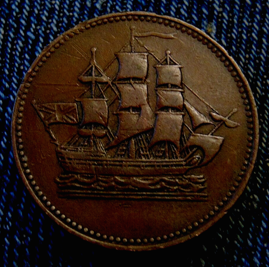 Ships Colonies Commerce Token Prince Edward Island PEI Canada 1835 | eBay