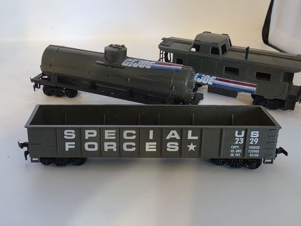 Vintage Tyco GI Joe HO Scale Military Special Forces 5 Pcs Train Set | eBay
