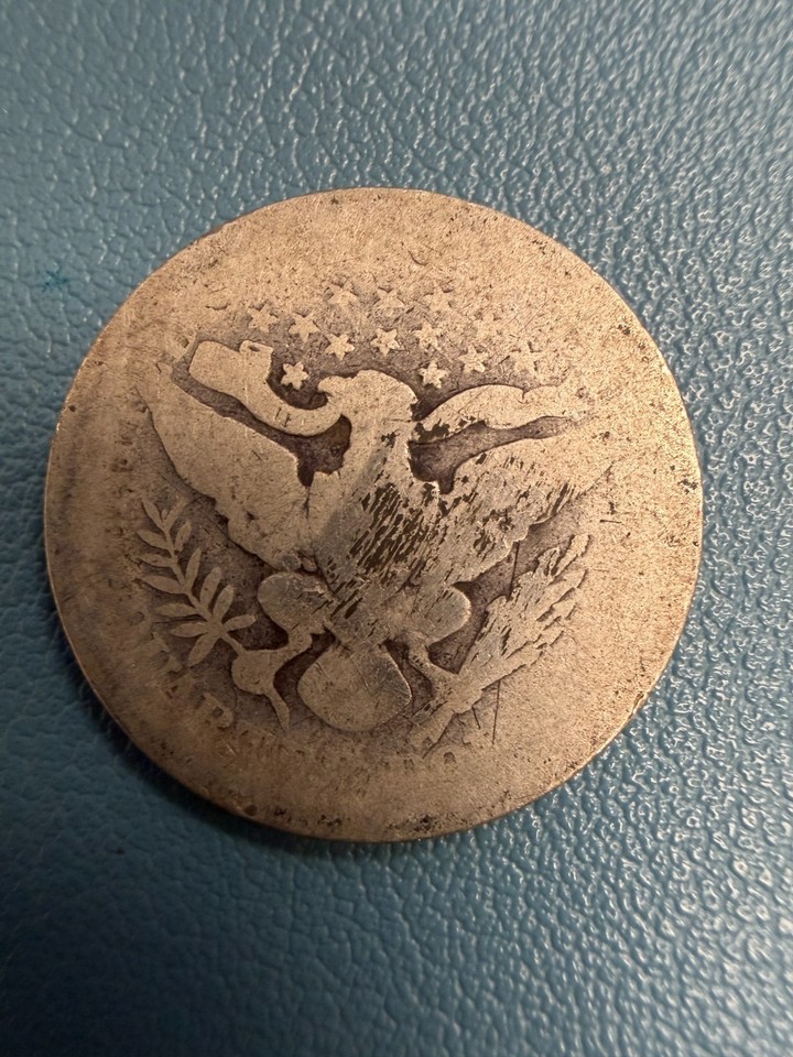 1899 Barber 90% Silver Quarter 25c US Coin | eBay