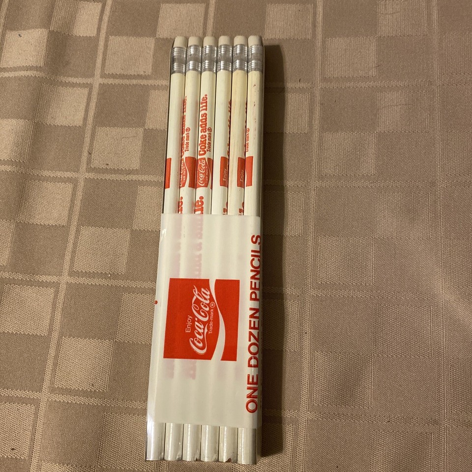 Vintage Coca Cola 12 Pack of Pencils "Have A Coke And A Smile | eBay
