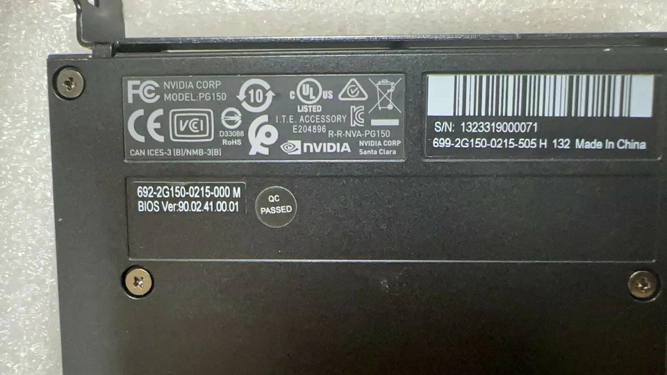 Used NVIDIA Tesla T10 16GB Turing GPU TU102 AI LLM GRAPHIC CARD | eBay