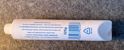 13x Neo Fermit Dichtungspaste Tube 325 g Dichtpaste Gewindedichtung ...