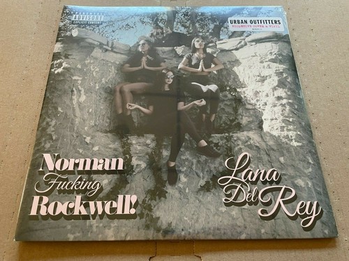 NEW SUPER RARE Lana Del Rey - Norman Rockwell NFR PINK Vinyl 2xLP ...