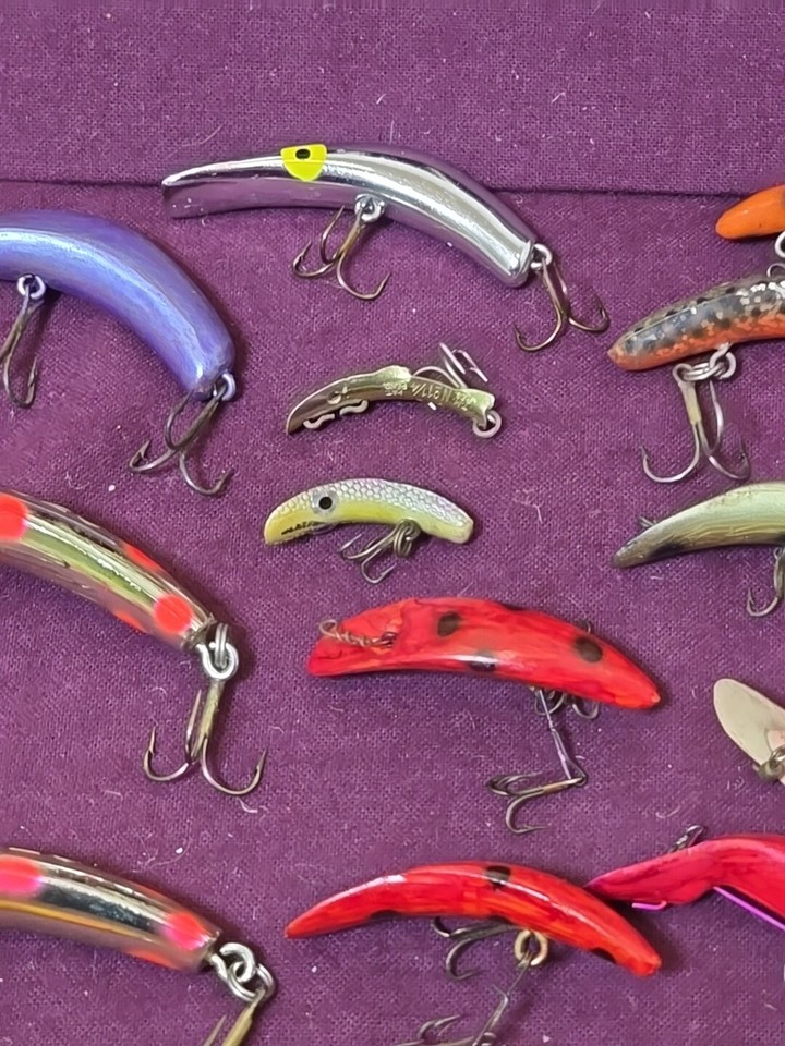 lot of 26 Vintage Flatfish Fishing Lures Lot1D | eBay
