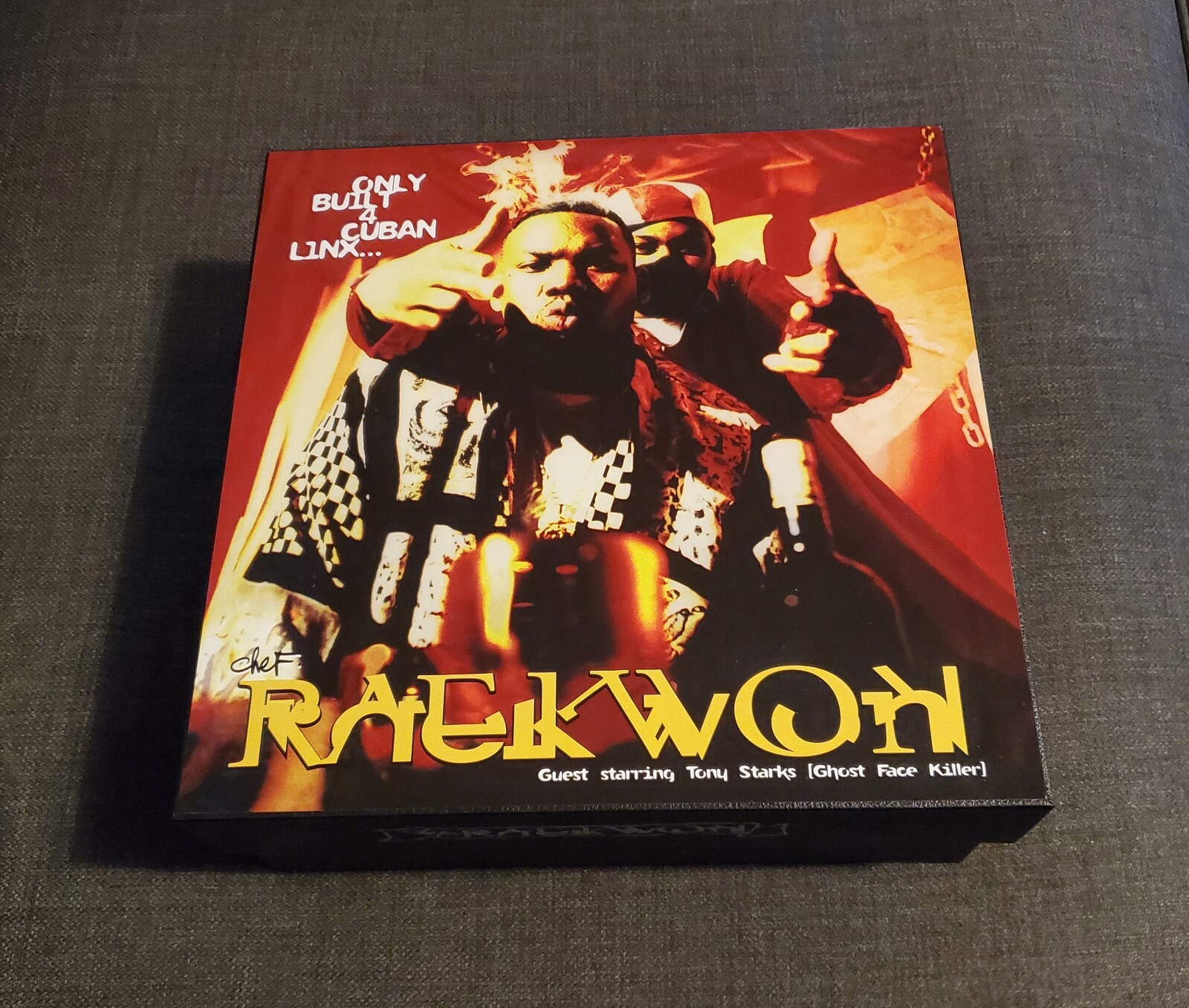 RAEKWON ONLY BUILT 4 CUBAN LINX...20TH ANNIVERSARY PURPLE TAPE WATCH ...