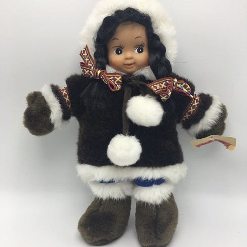 New Alaskan Friend Girl Doll Plush Anchorage Alaska Arctic Circle Fur ...