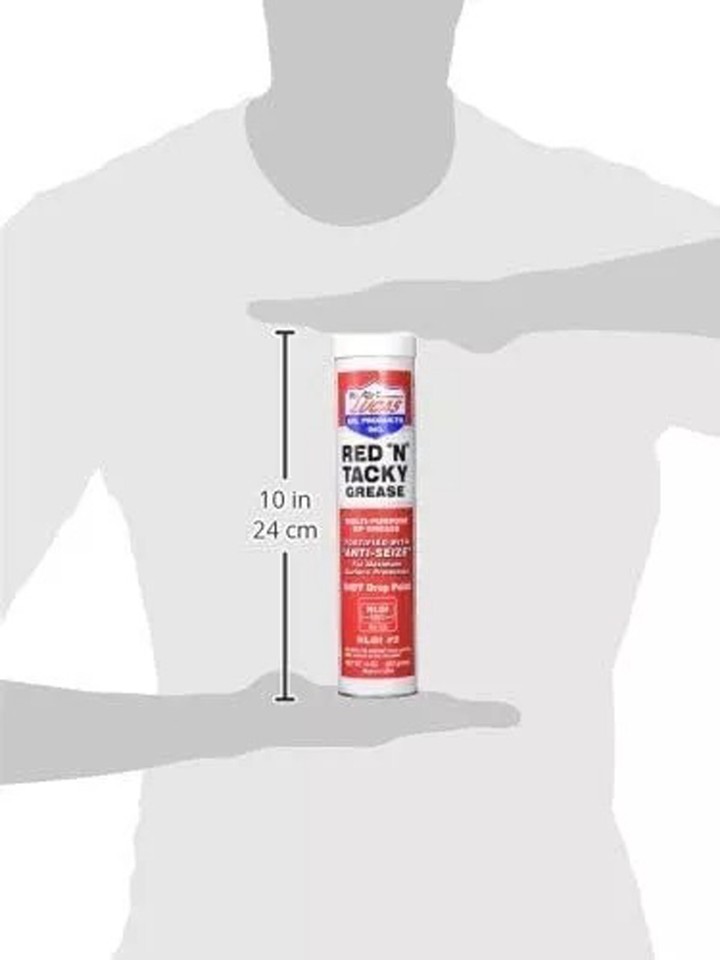 Lucas Oil 10005-30 Red N Tacky Multi-Purpose Grease 14 oz. | 1000530 ...