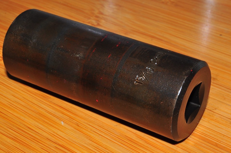 15/16" DEEP IMPACT SOCKET 1/2" DRIVE 6 POINT extra deep 3-33/64" Made ...
