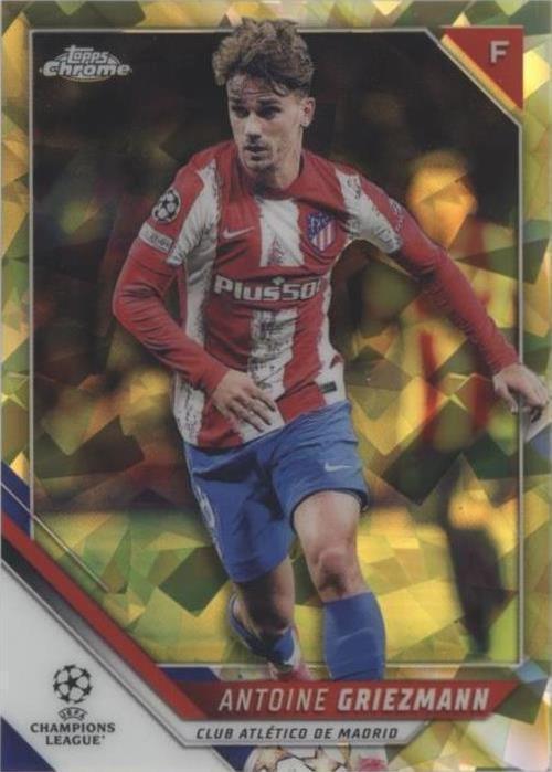 2021-22 Topps Chrome Uefa Champions League Sapphire Edition - Antoine ...