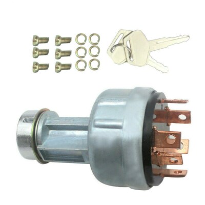 Ignition Key Switch 194322-52110 for Yanmar 2820 3220 4220 4300 FF145D ...
