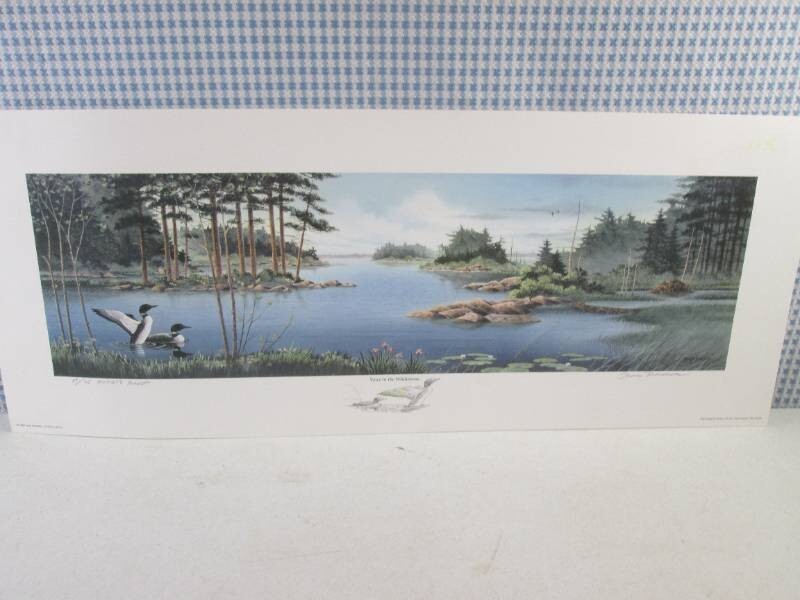 Jerry Raedeke "Voice in the Wilderness" Artists Proof Print Signed and ...