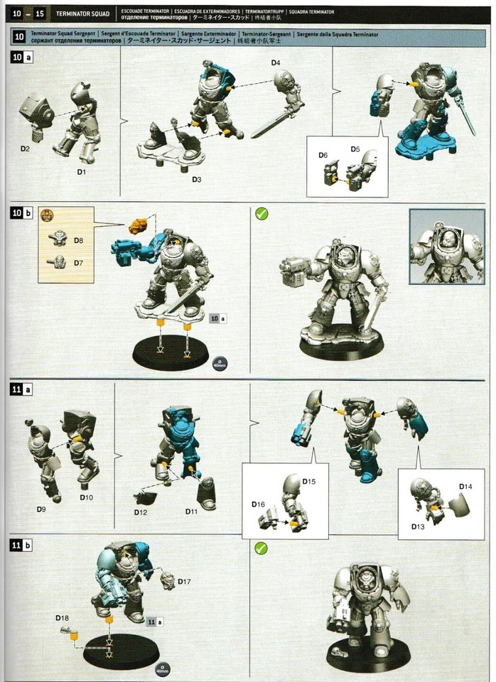 Warhammer 40K - Leviathan Terminator Squad 5 Models +1, NEW | eBay ...