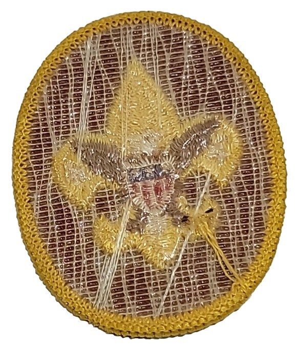 BSA Rank Insignia Patch - Tenderfoot (Vintage) Badge - 1233 | eBay