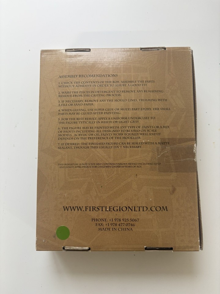 FIRST LEGION FL54006 British Mounted Wellington unpainted kit | eBay UK