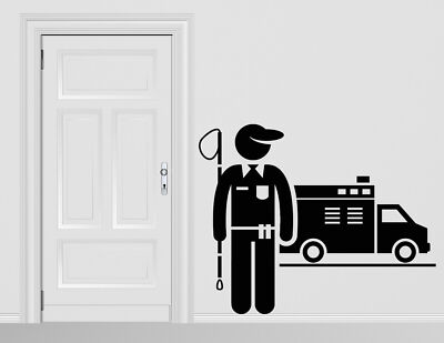 Vinyl Wall Decal Mens Jobs Catching Animals Related Occupations Careers ...