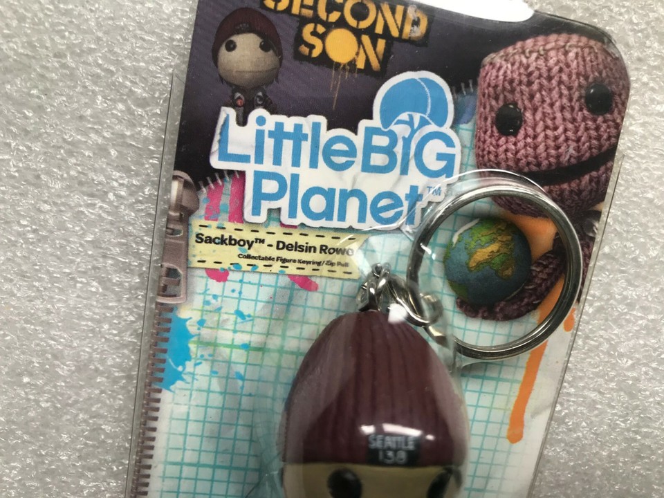 Official Sackboy Keyring/Keychain PROMO Little Big Planet Figure PS4 ...