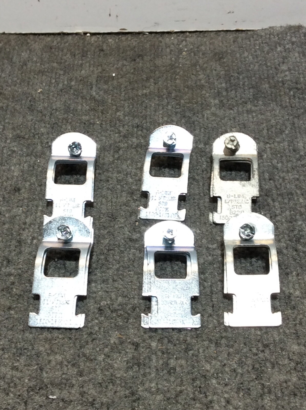 Lot of 6 Pairs NOS B-line B2211 Pipe Clamp STD 1.500-1.691 OD | eBay