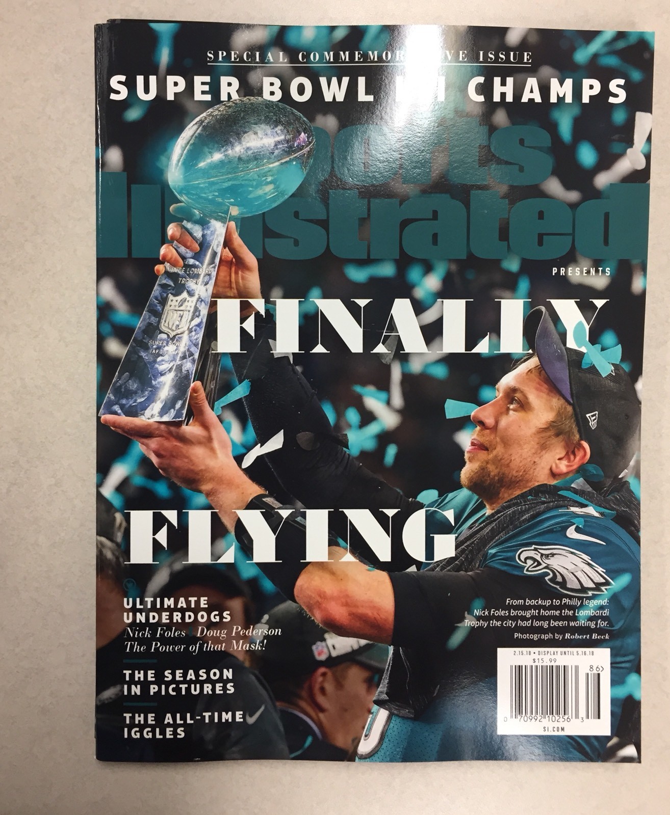 Nick Foles Philadelphia Eagles Super Bowl SPORTS ILLUSTRATED ...