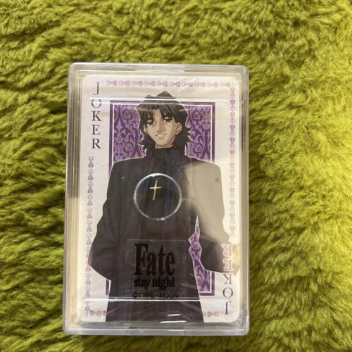 Fate stay night playing cards trump TYPE MOON Anime Japan O650 | eBay