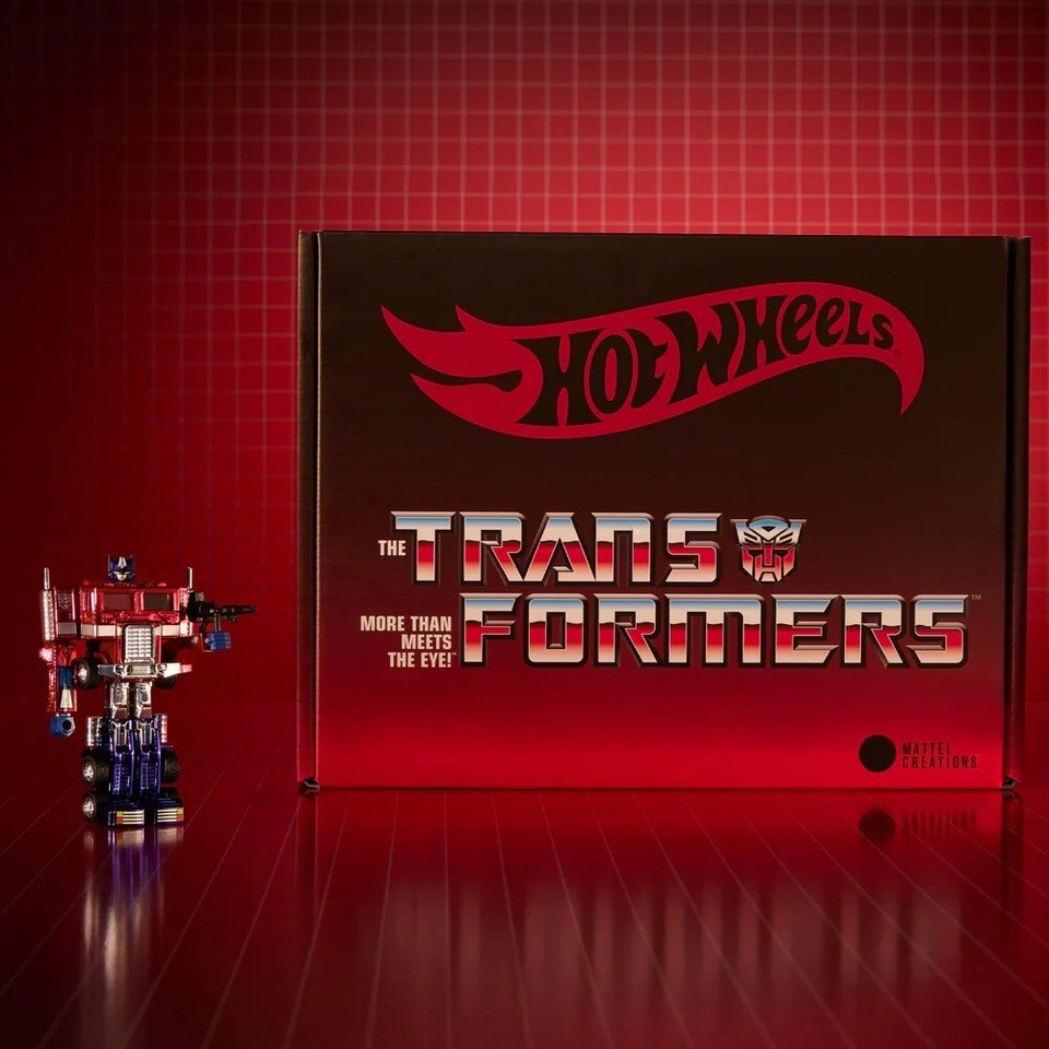 HOT WHEELS TRANSFORMERS COLLAB RLC EXCLUSIVE TRANSFORMING OPTIMUS PRIME ...