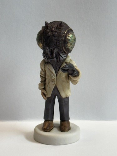 Neil Eyre Designs Halloween Horror FLY Man Scientist Monster Science ...