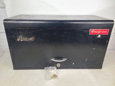 Vintage Snap On 9 Drawer Top Tool Box Chest With Key (26"x12"x14") | eBay