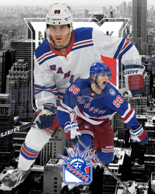 New York Rangers Lithograph print of Patrick Kane 3 2023 | eBay