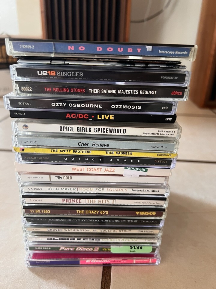 Large lot of CDs - various types, artists and genres | eBay
