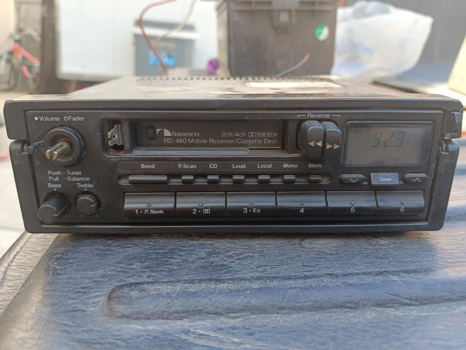 Nakamichi RD-460 Mobile Receiver/Cassette Deck Nakamichi Corporation ...