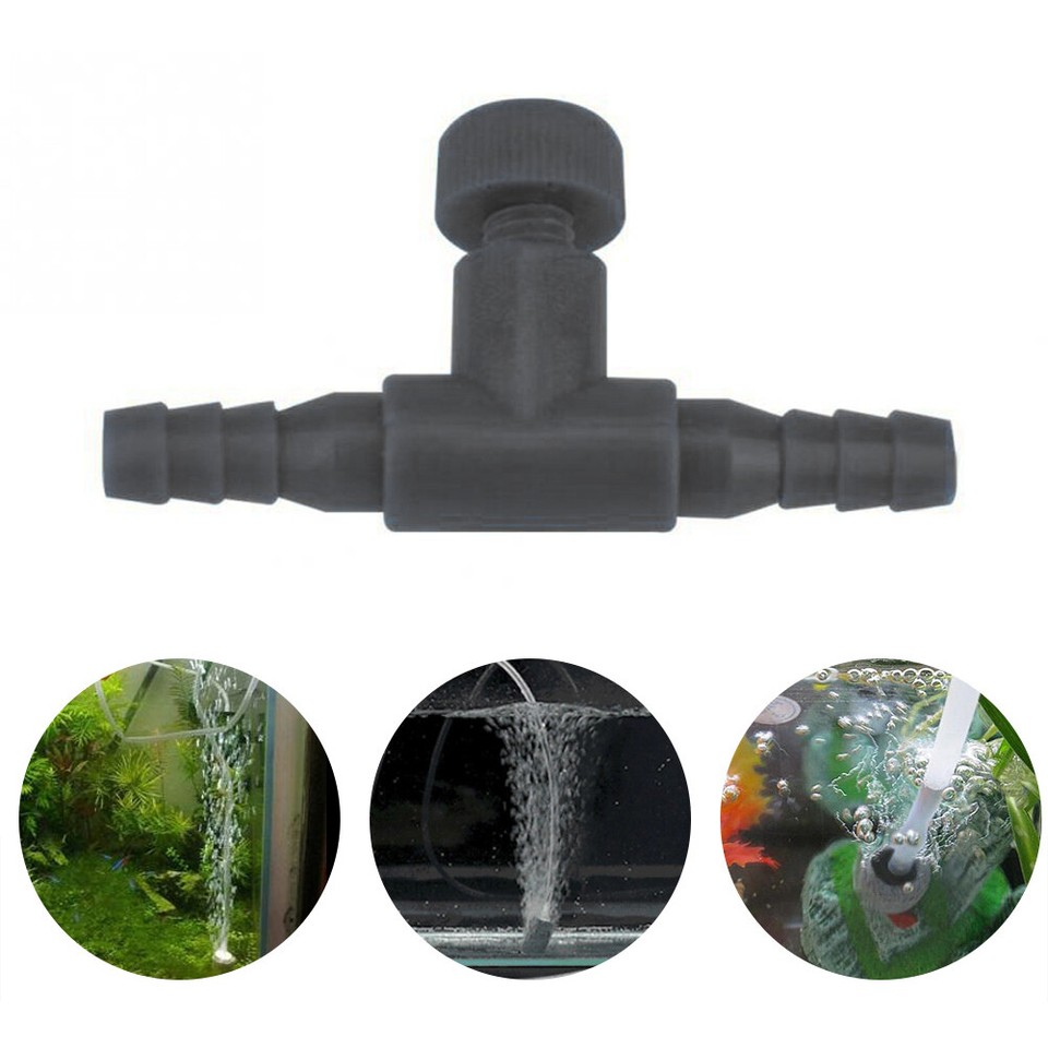 10pcs Aquarium Fish Tank Air Line Flow Regulating Valve Switch Tap ...