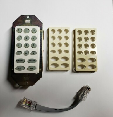 Niles IntelliPad Ci Numeric Keypad With Color Plates/Tested and working ...