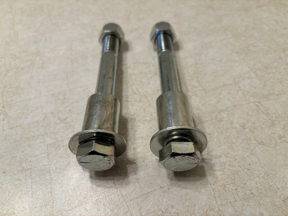 LOWER REAR COILOVER SHOCK BOLT KITS FOR YOUR HOT ROD SHOCKS! 5/8" DIA ...