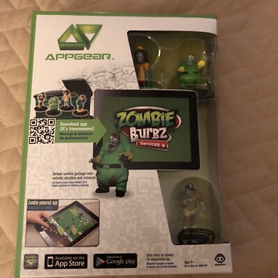 NEW! 2011 APPGEAR Zombie Burbz Services Amplified Reality Game iOS iPad ...