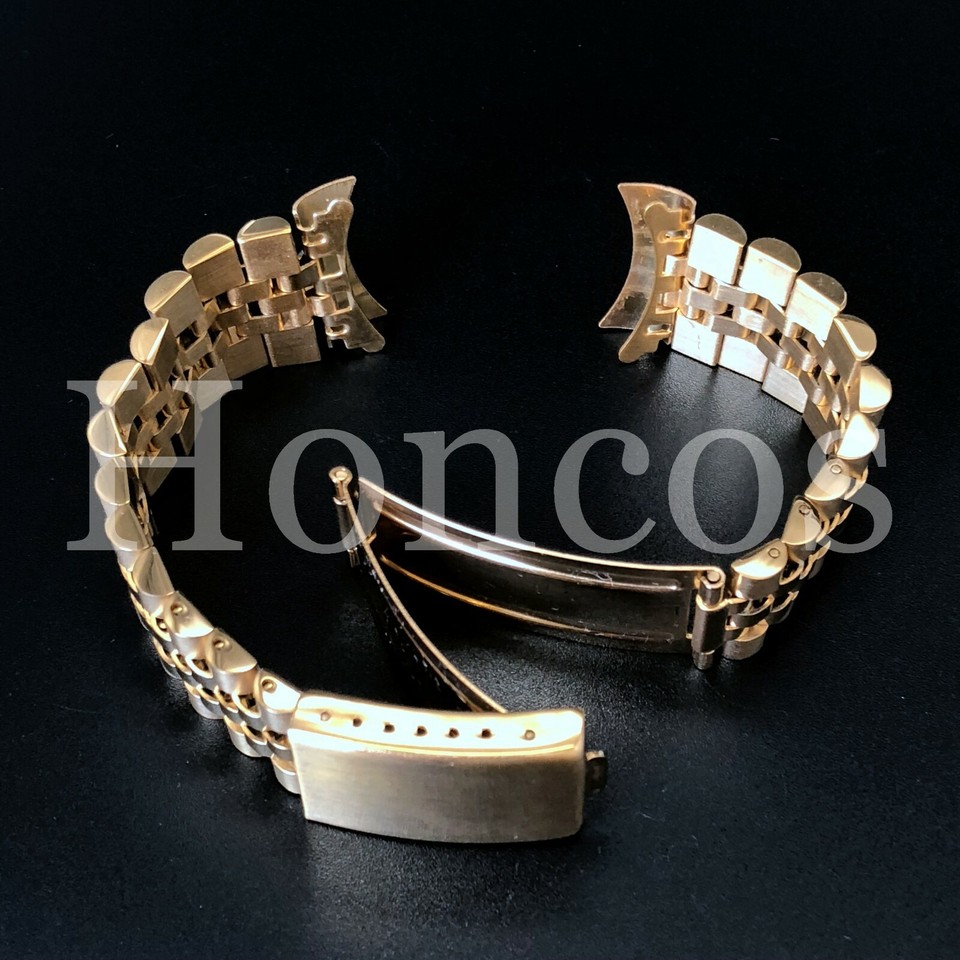 20 MM JUBILEE WATCH BAND FITS FOR SEIKO 5 SNKL23 SPRING BARS ...