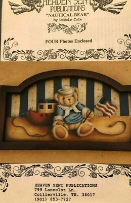 Decorative Tole Painting Pattern Packet: Nautical Bear by Debbie Cole ...