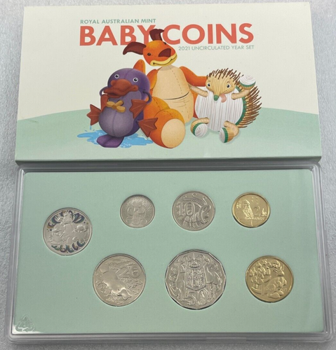 2021 Royal Australian Mint Baby Coins Uncirculated Year Set! | eBay