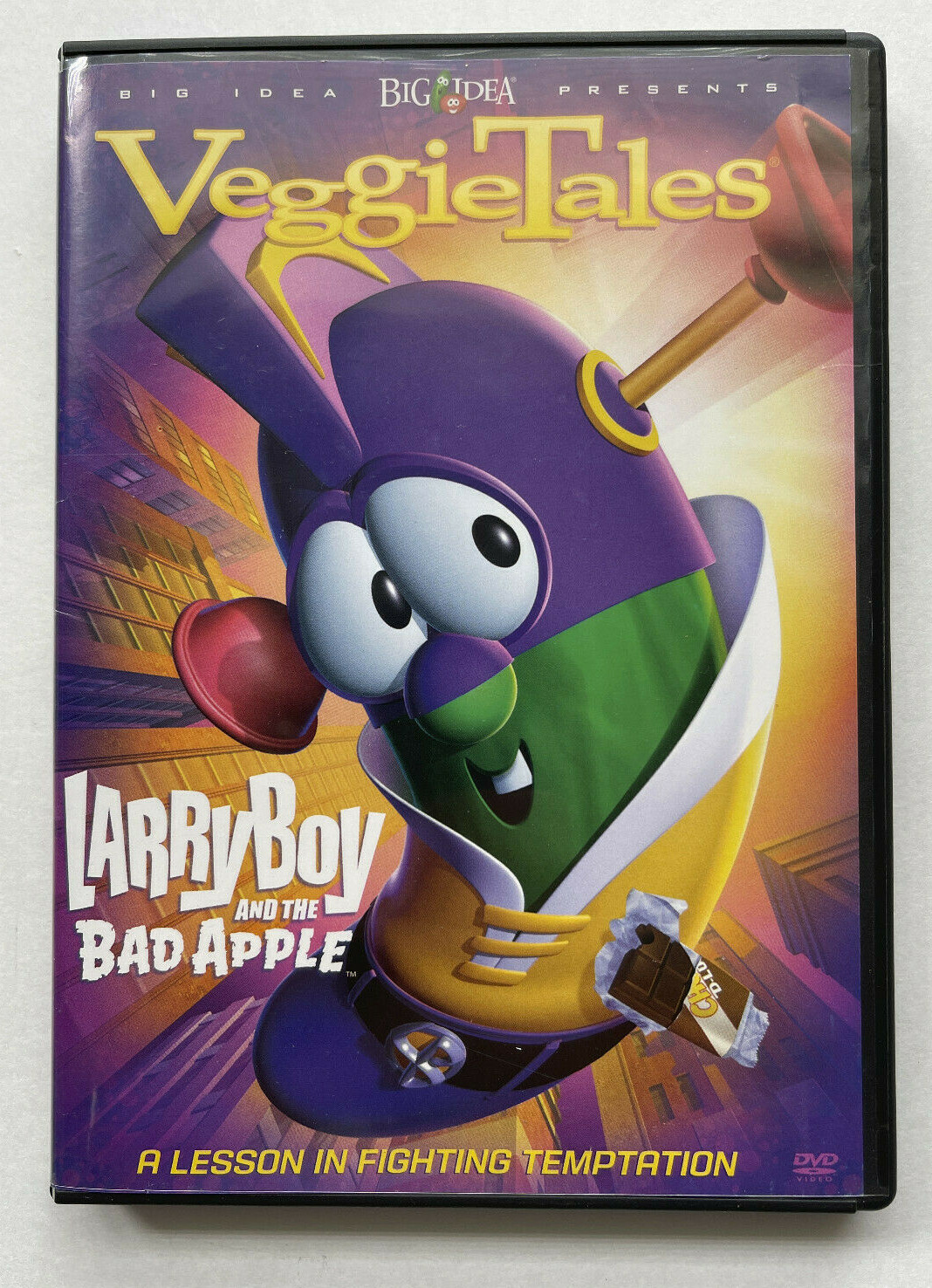VeggieTales - Larryboy and the Bad Apple DVD 828768261996| eBay