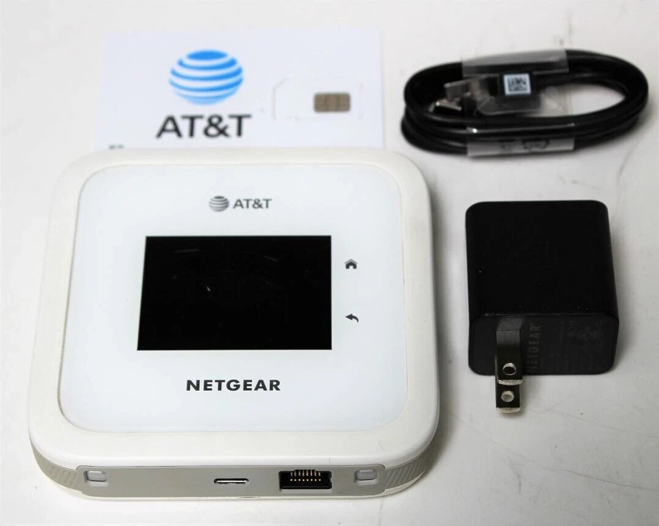Netgear Nighthawk M6 5G MR6110 WiFi 6 MIFI Mobile Router (AT&T)Hotspot ...