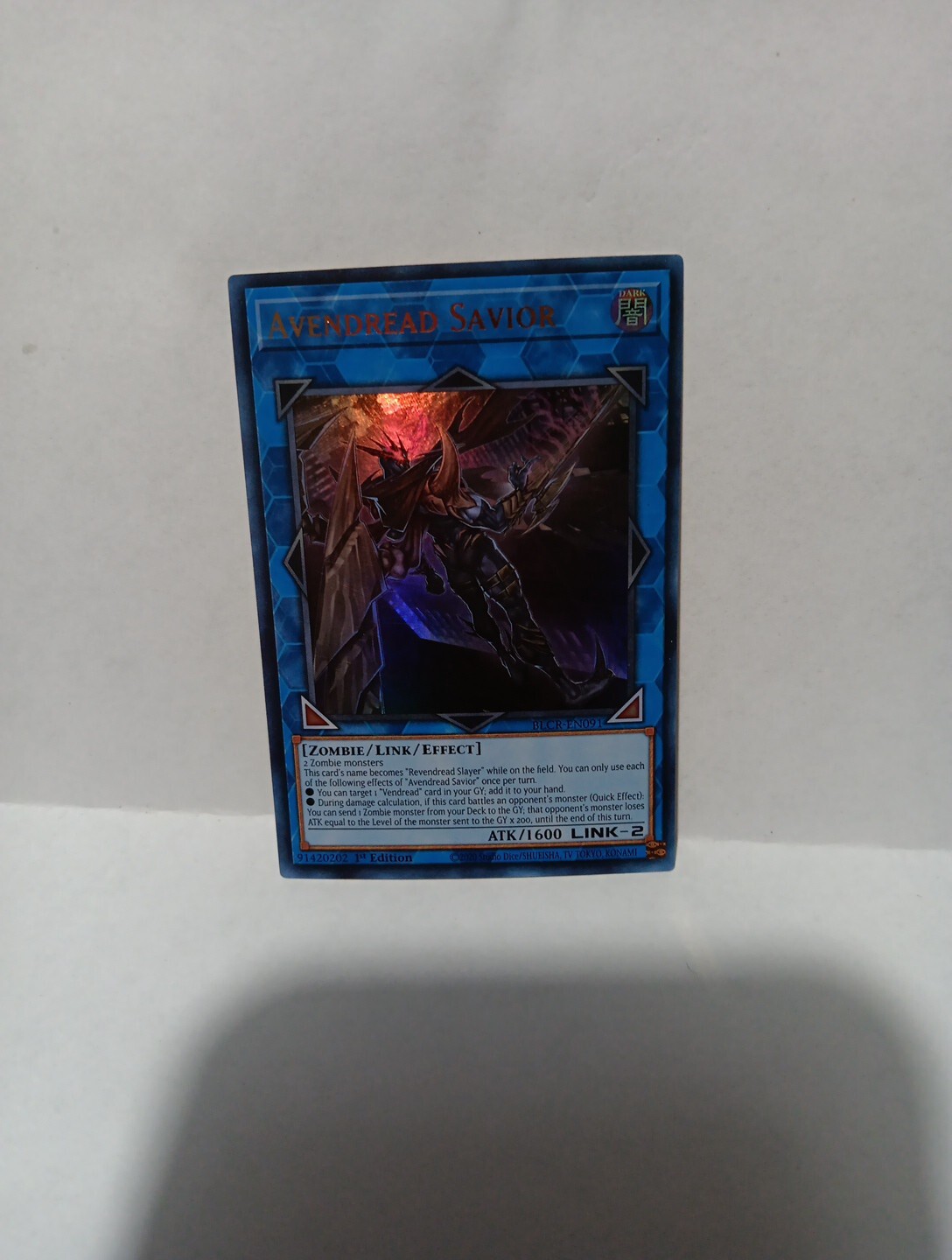 Yu-Gi-Oh! TCG Avendread Savior Battles of Legend: Crystal Revenge BLCR ...