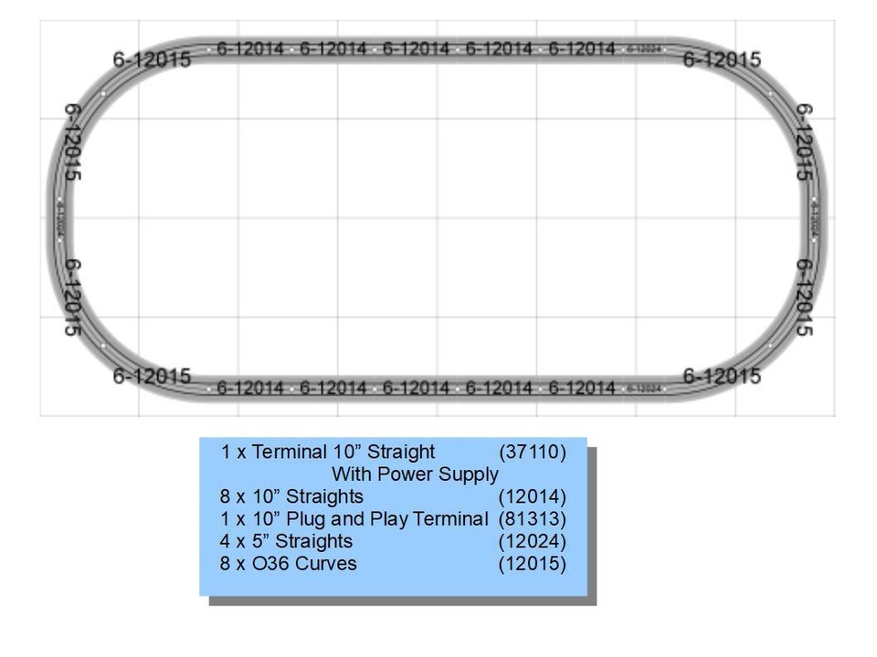 LIONEL FASTRACK LIONCHIEF 48x96 LARGE OVAL LAYOUT terminal 4x8 track ...