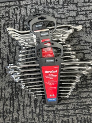 DURALAST 10 PC. COMBINATION WRENCH 3 SETS. (E16000138) | eBay