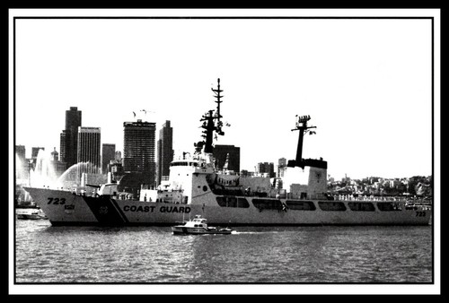 Postcard USCGC Rush WHEC-723 | eBay