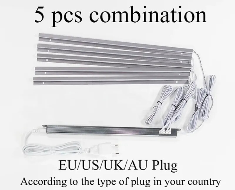 Inward 45 Degree Angle LED Strip Oblique Beam Cabinet Layer Shelf Edge ...