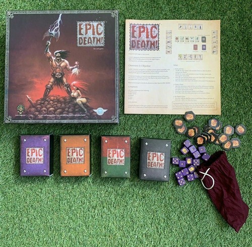 Epic Death Board Game (Complete & Condition & Complete) | eBay Australia