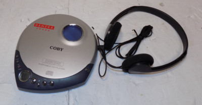 Coby Model CX-CD118 Portable Compact Disc Player | CD Player | Silver ...