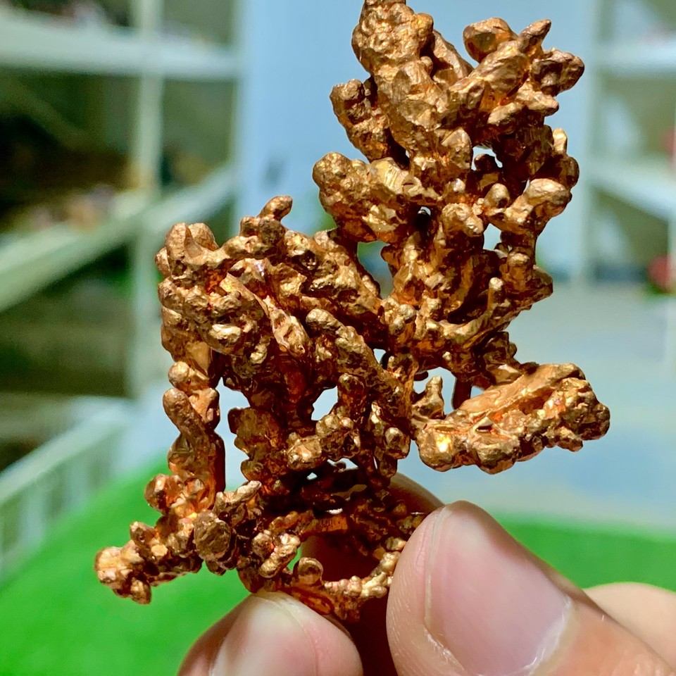 60G Rare!! iridescent Native Copper crystal mineral specimen | eBay
